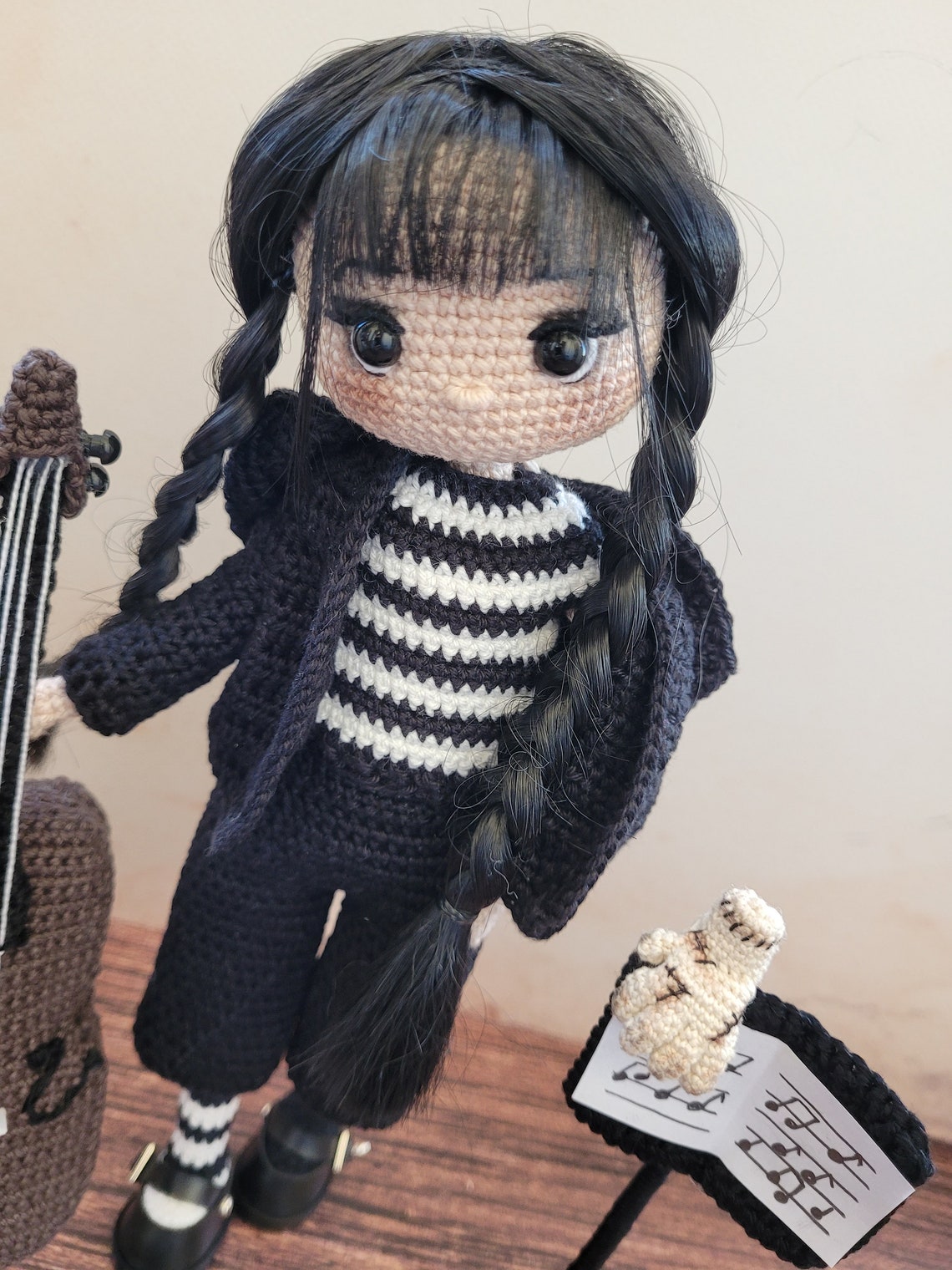 Wednesday Addams Cello Costume Only Pattern Pdf TUTORİAL - Etsy Australia