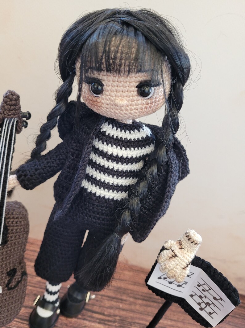 Wednesday Addams Cello Costume Only Pattern Pdf TUTORİAL - Etsy