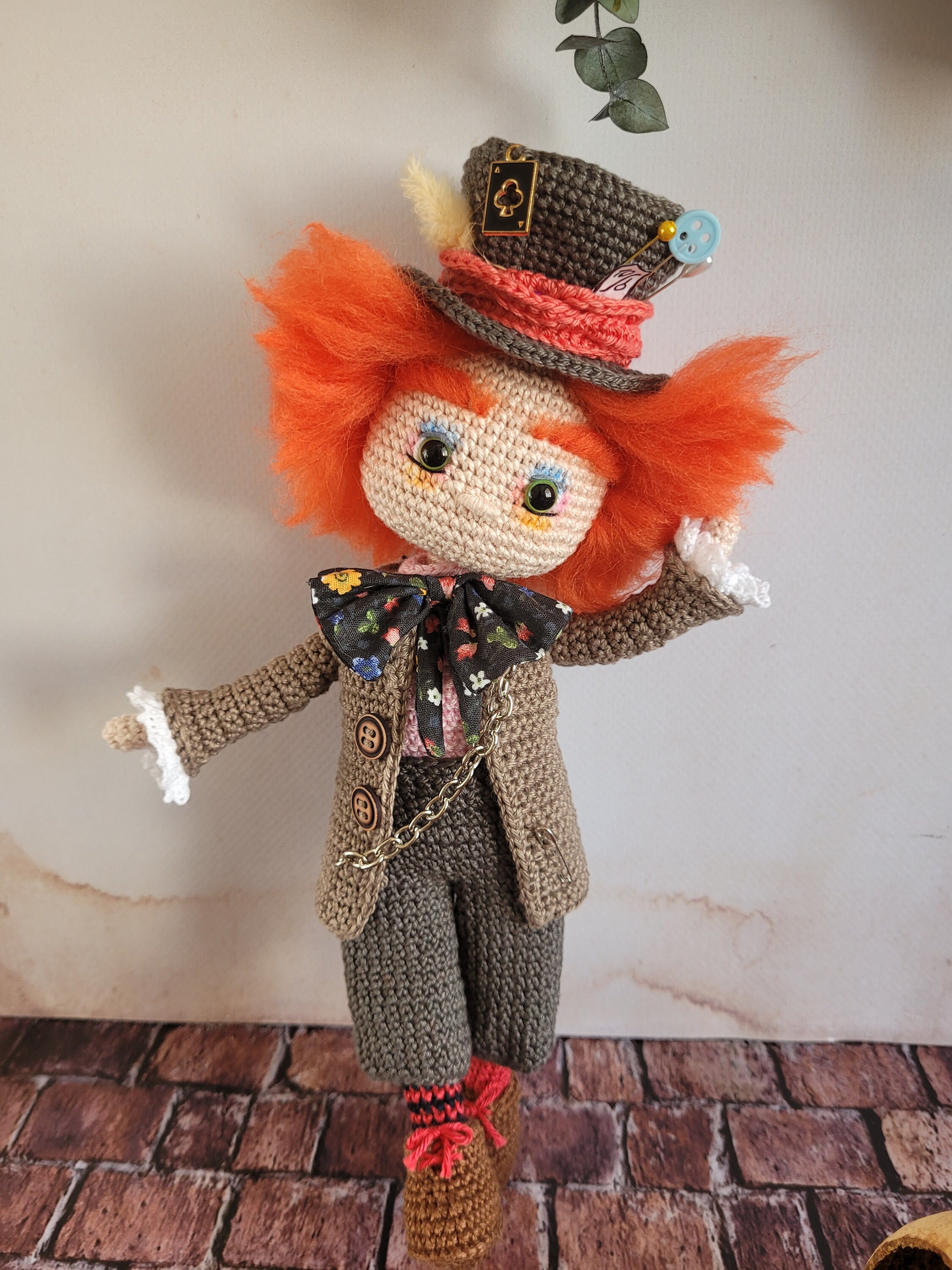 Mad Hatter Pattern PDF TUTORİAL ENGLİSH - Etsy