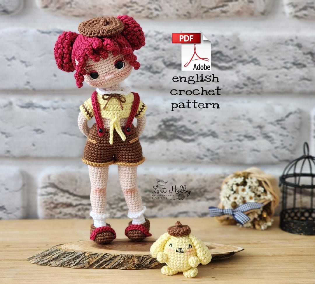 Harper Doll Pattern PDF TUTORİAL ENGLİSH - Etsy