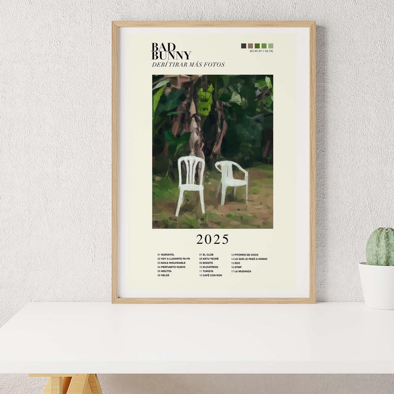 Bad Bunny Poster - Etsy