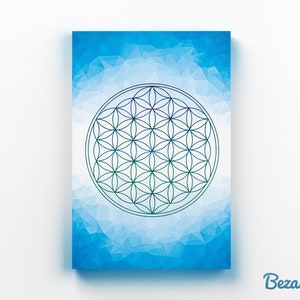 Printable Flower of Life Poster, Flower of Life Print, Sacred Geometry ...