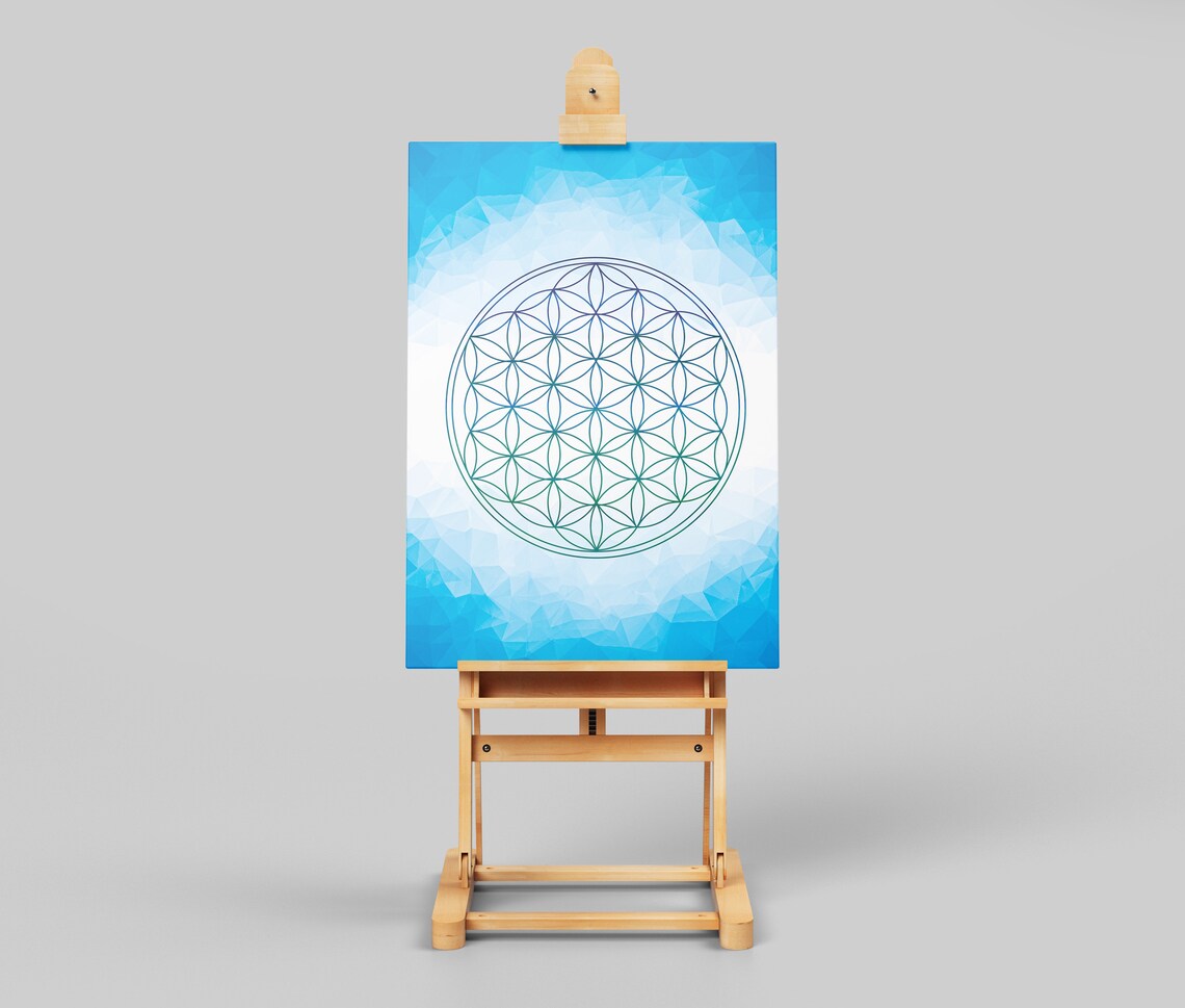 Printable Flower of Life Poster, Flower of Life Print, Sacred Geometry ...