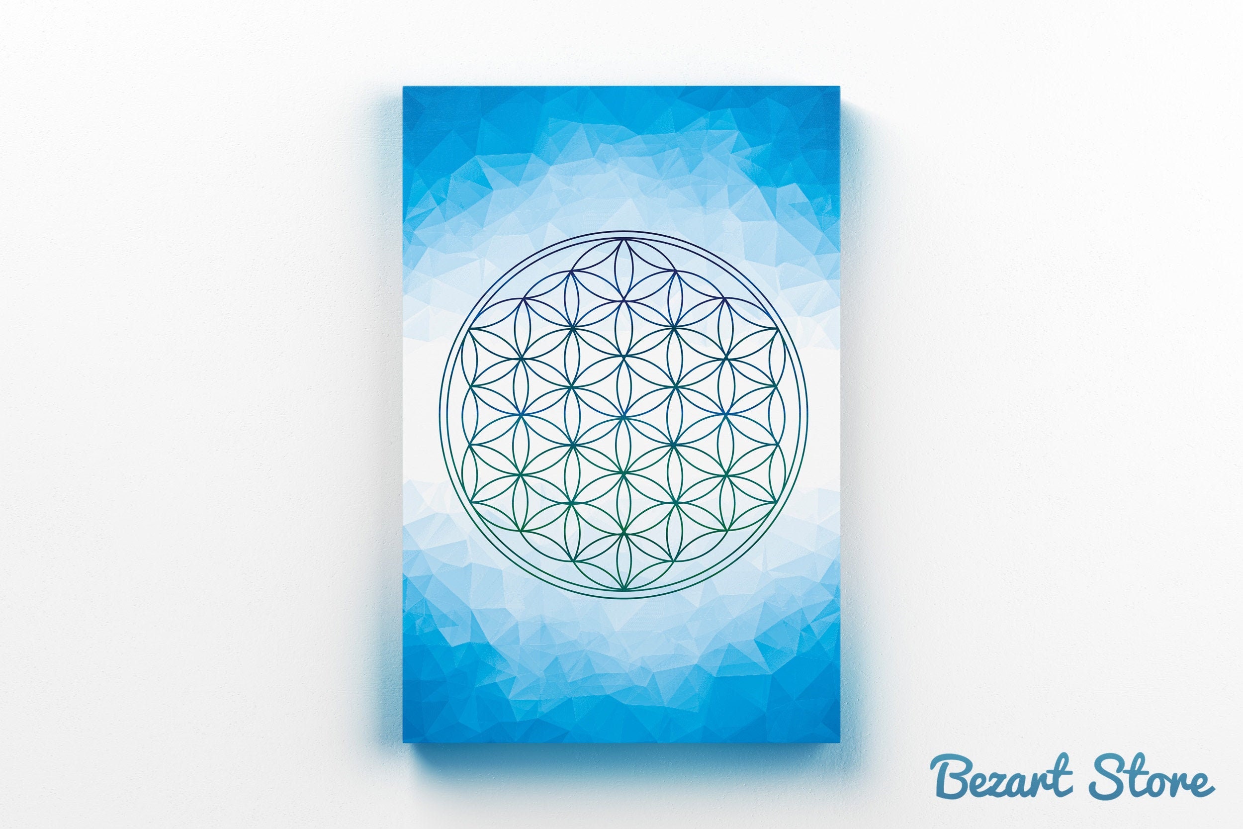 Printable Flower of Life Poster, Flower of Life Print, Sacred Geometry ...