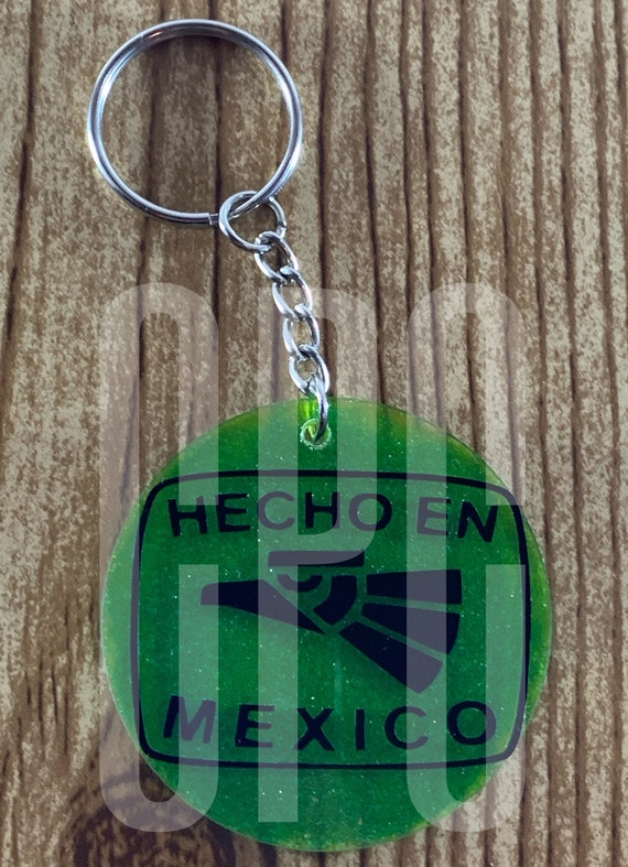 Made on Mexico keychains can be customized to fit your style. | Etsy