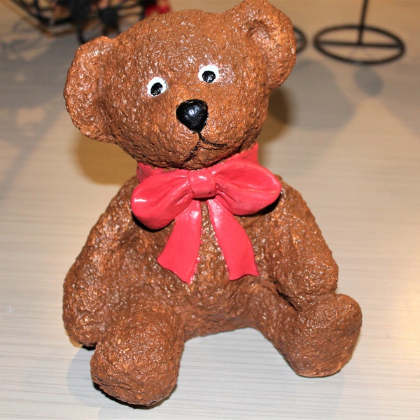 Teddy Bear Bank - Etsy