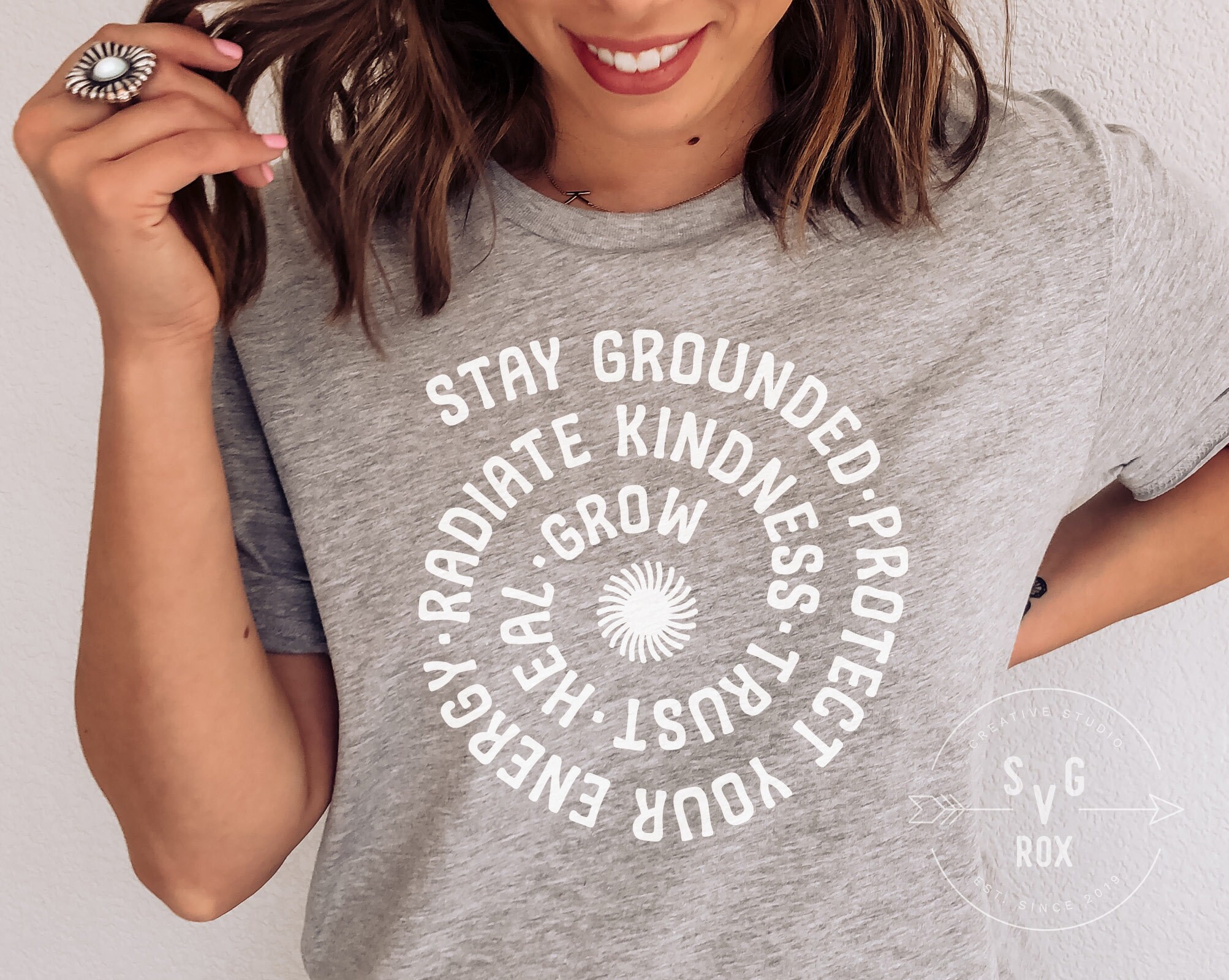 Stay Grounded Protect Your Energy SVG EPS PDF Png Jpg 70s - Etsy