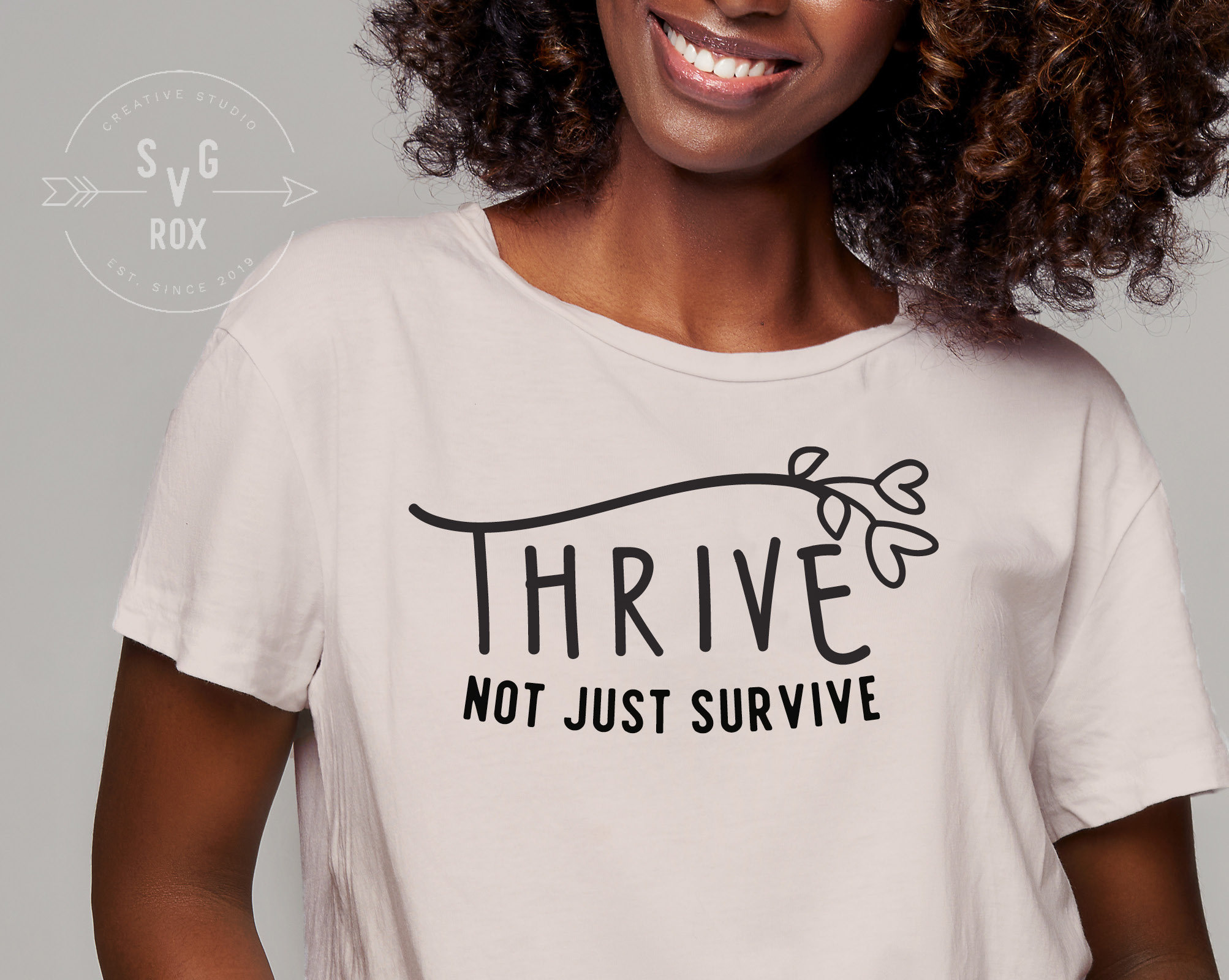 Thrive Not Just Survive SVG EPS PDF Png Jpg Summer Vibes - Etsy