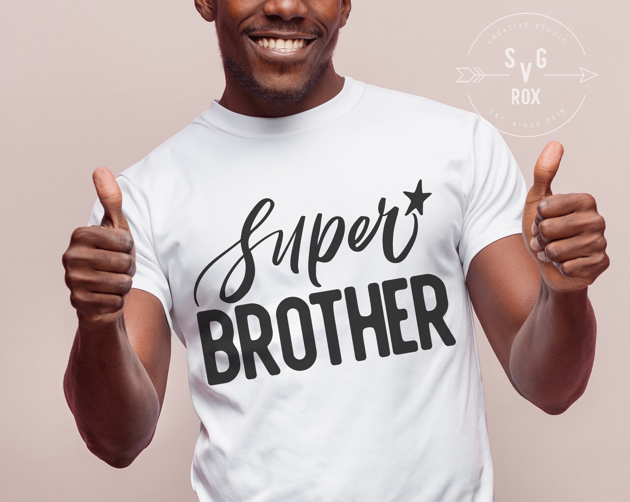 Super Brother SVG EPS PDF Png Jpg, Super Bro Svg, Cool Super Brother ...