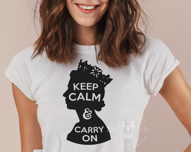 Keep Calm and Carry on SVG EPS PDF Png Jpg Sayings Svg Keep - Etsy