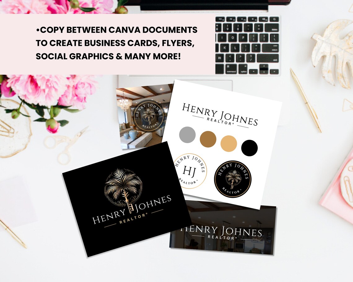 Realtor Logo Template - Business Logo - Real Estate Logo - Realtor Logo ...