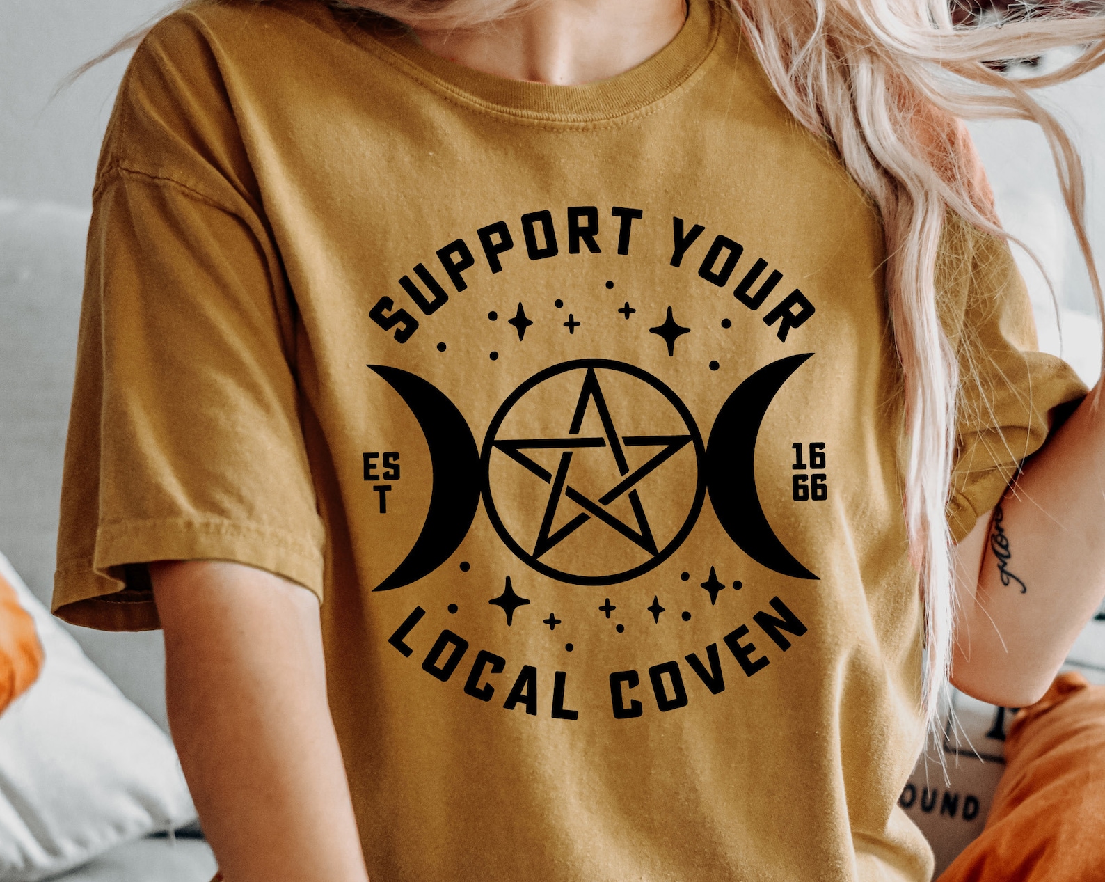 Support Your Local Coven SVG EPS PDF Png Jpg, Fall Svg Halloween Svg ...
