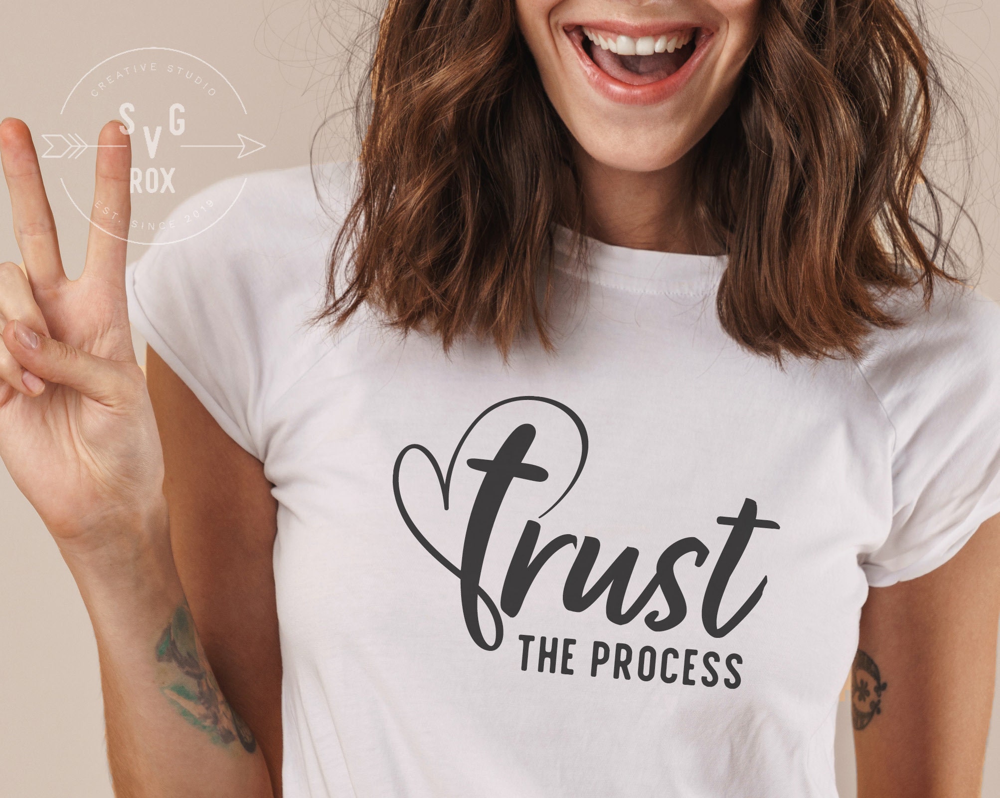 Trust the Process SVG EPS PDF Png Jpg Spiritual Svg - Etsy