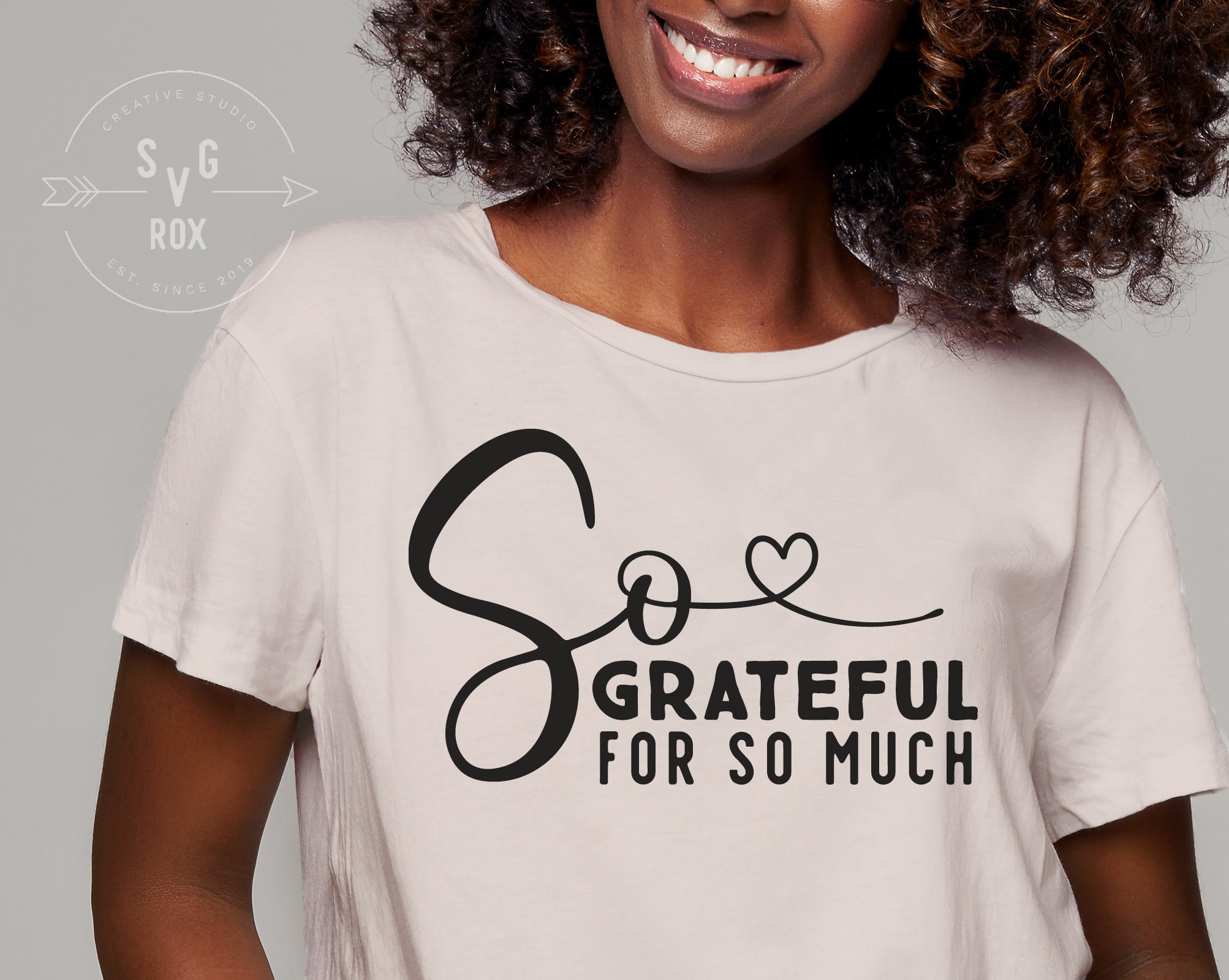 So Grateful for so Much SVG EPS PDF Png Jpg Sayings Svg so - Etsy