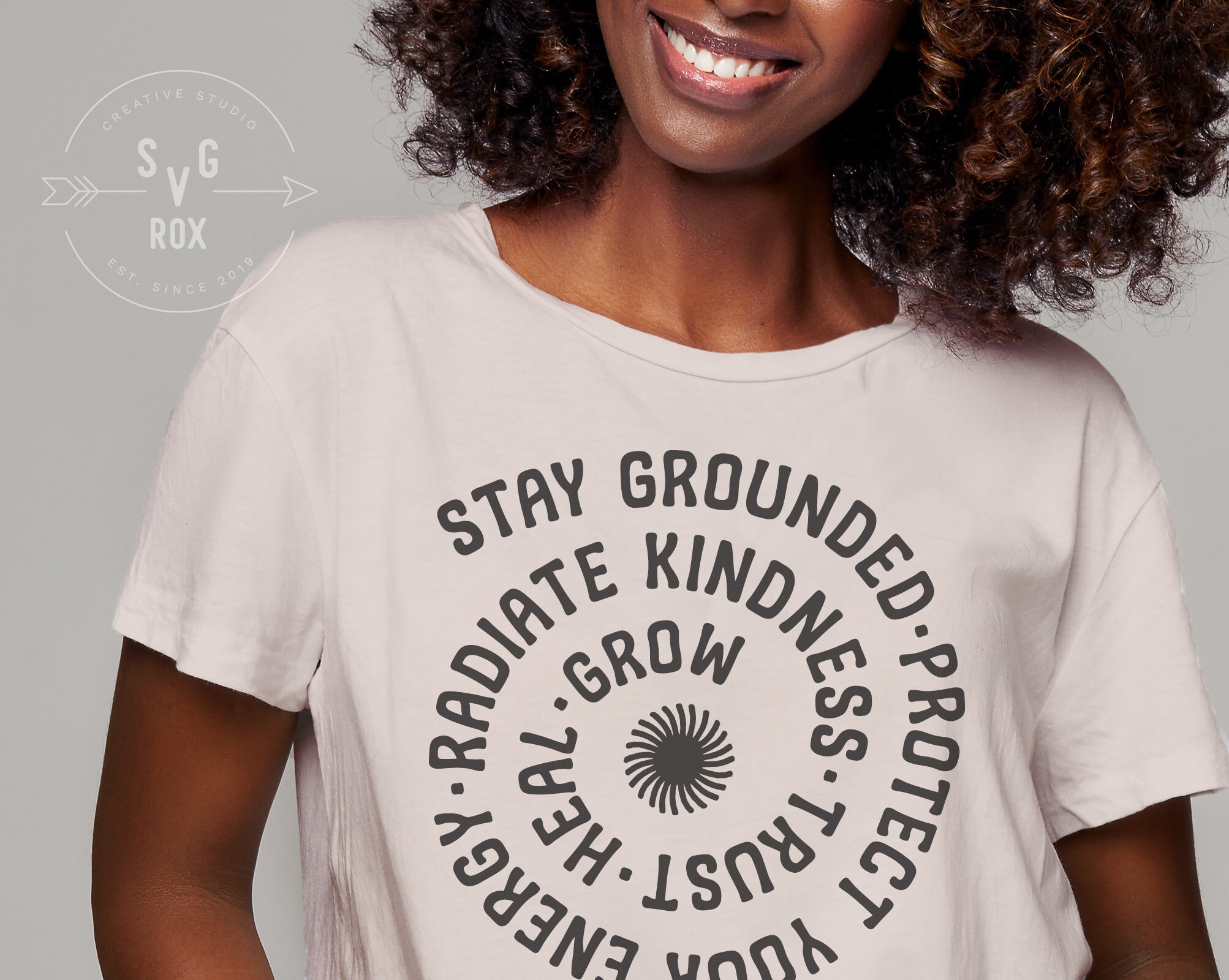 Stay Grounded Protect Your Energy SVG EPS PDF Png Jpg 70s - Etsy