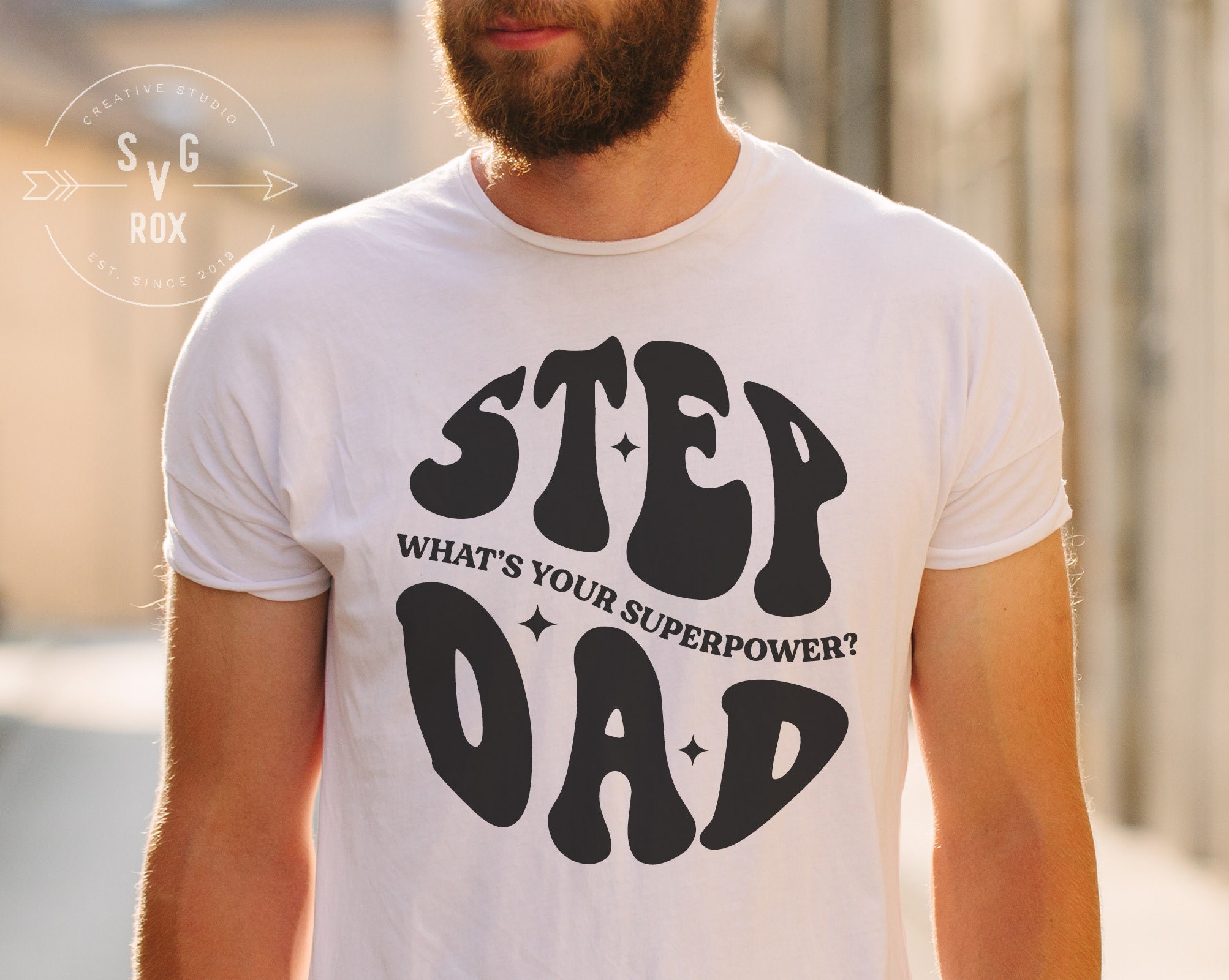 Step Dad What's Your Superpower SVG EPS PDF Png Jpg, Cool Step Dad Svg ...