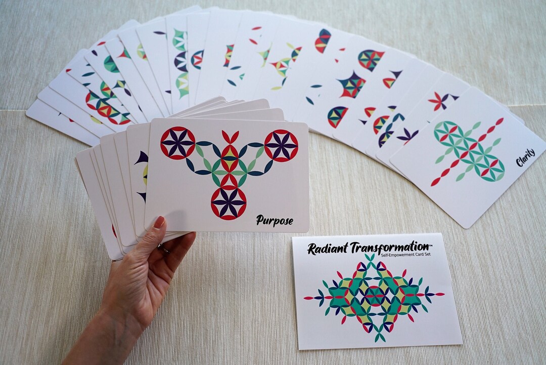 Radiant Transformation Card Deck: Daily Affirmation & Oracle Cards - Etsy