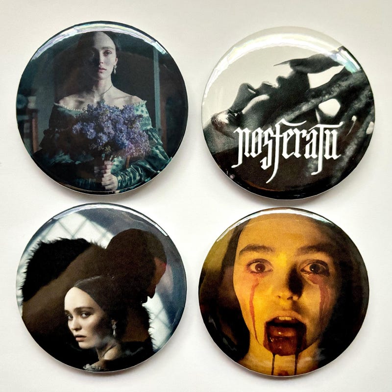 Nosferatu Movie Pins - Etsy