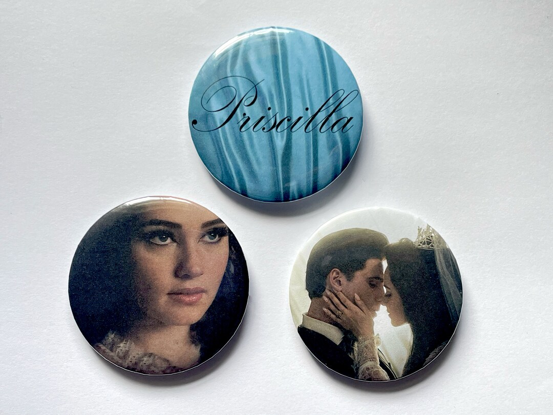 Priscilla Movie Button Pins | 1” or 2.25” SET of THREE - Etsy
