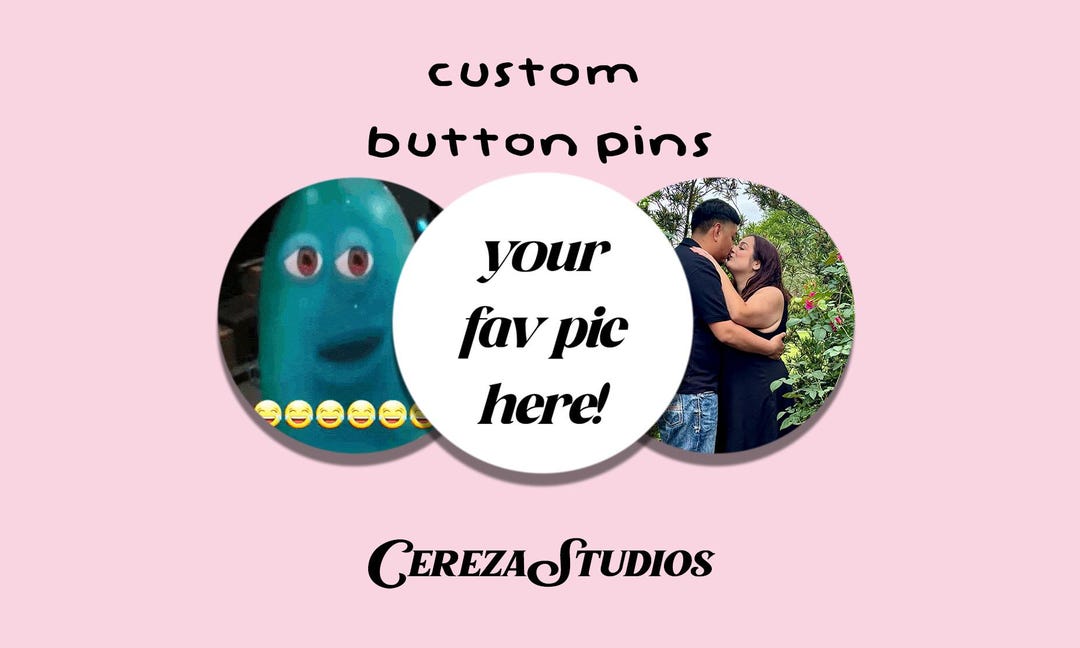 Holographic Glitter Button Pins, Custom Gifts, Collectibles | 1 Inch or ...