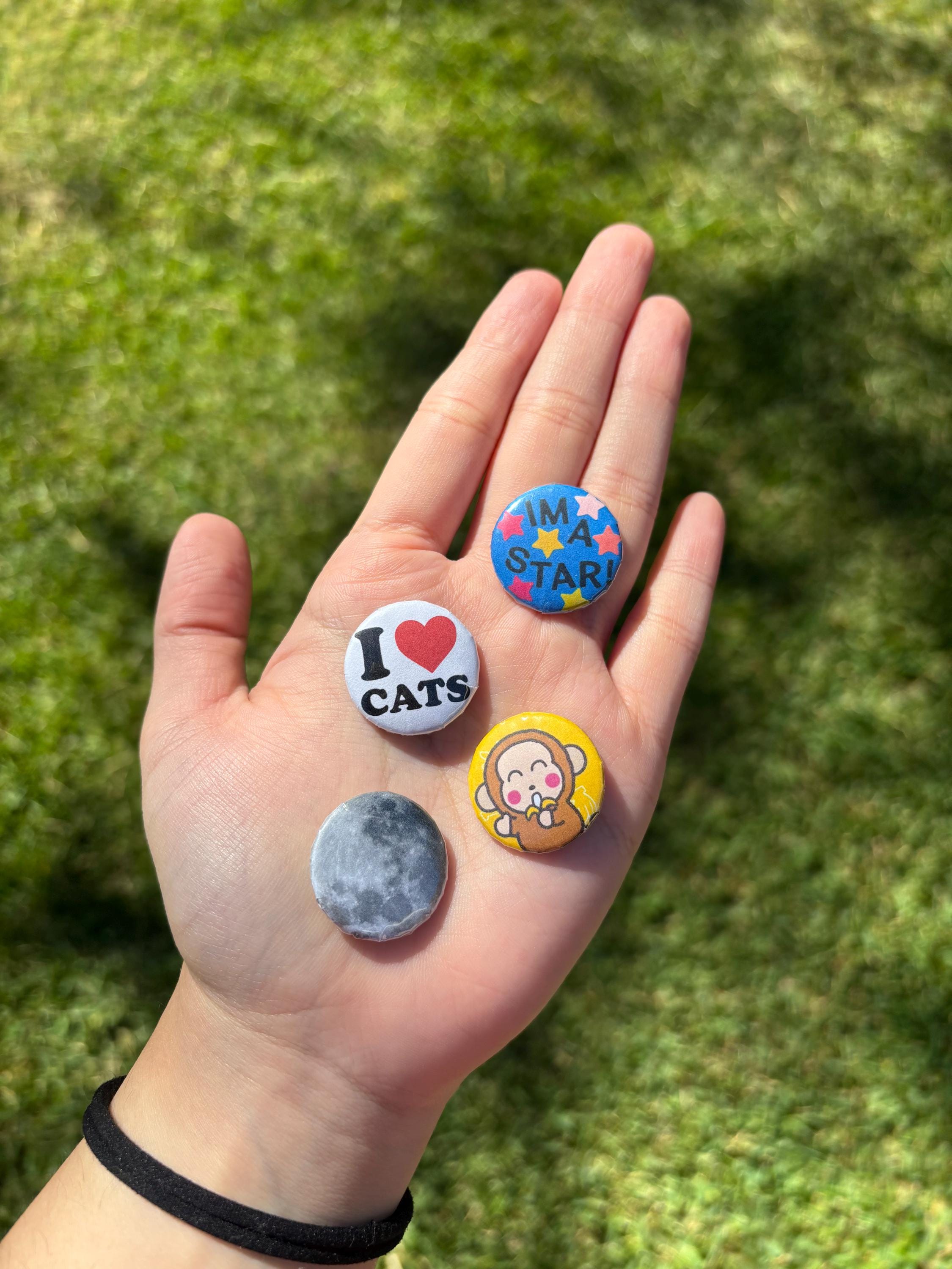 Random Quirky Cute Mixed Pins | 1" Button Pins - Etsy