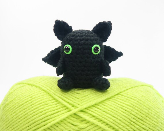 Beginner Bat Dragon Crochet Kit Easy Crochet Starter Kit | Etsy