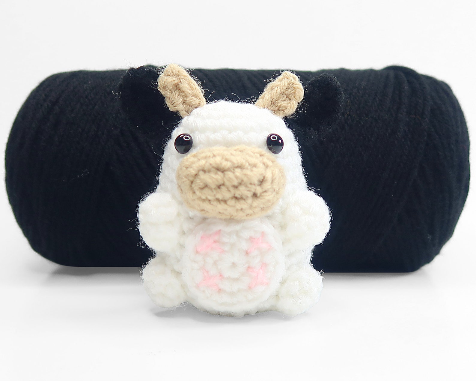 Beginner Cow Crochet Kit Easy Crochet Starter Kit Crochet | Etsy