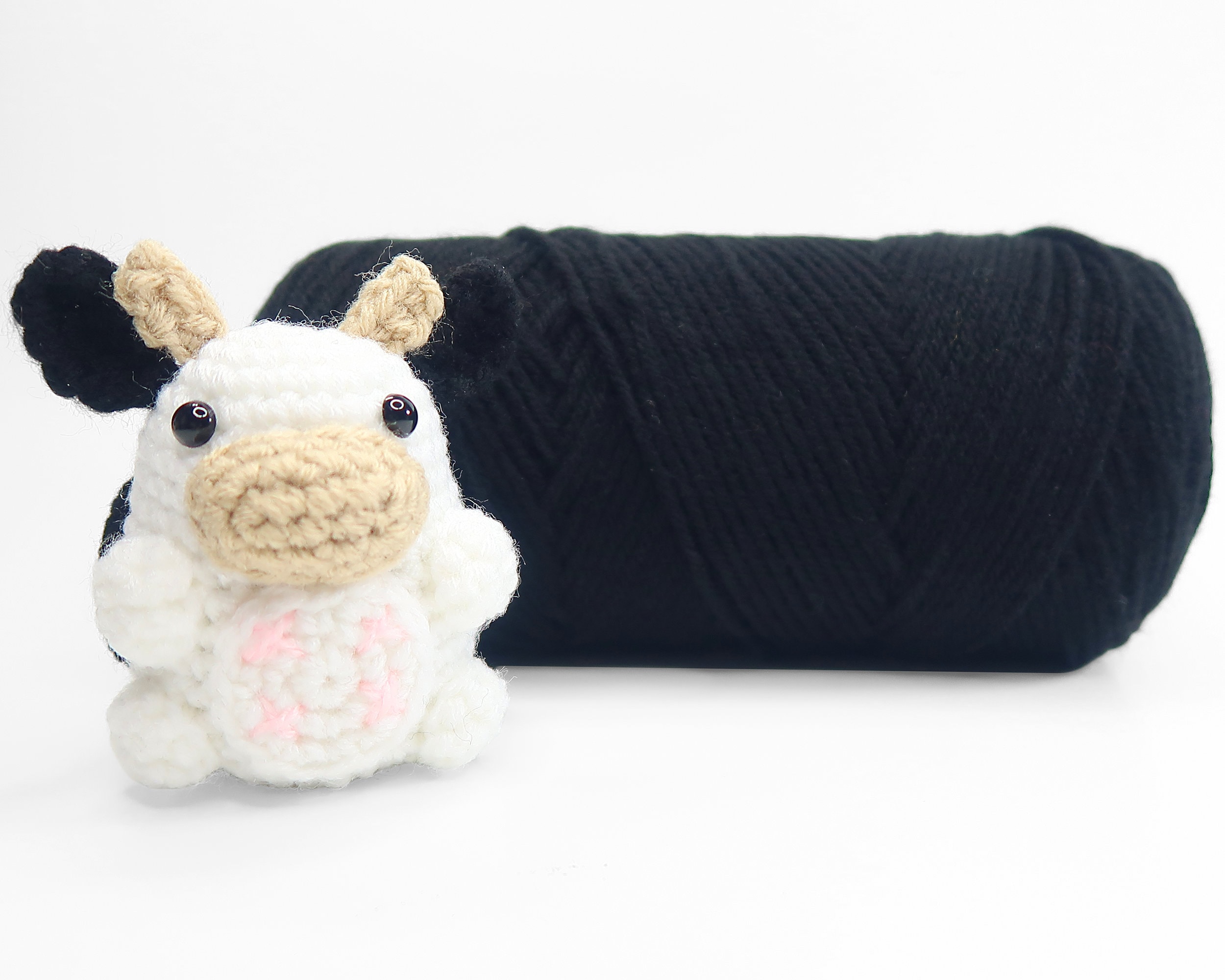 Beginner Cow Crochet Kit Easy Crochet Starter Kit Crochet | Etsy