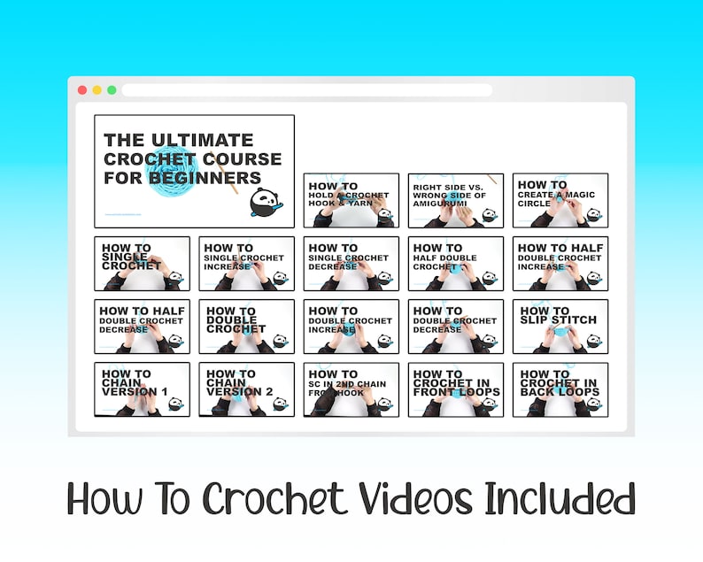 Beginner Sheep Crochet Kit Easy Crochet Starter Kit | Etsy