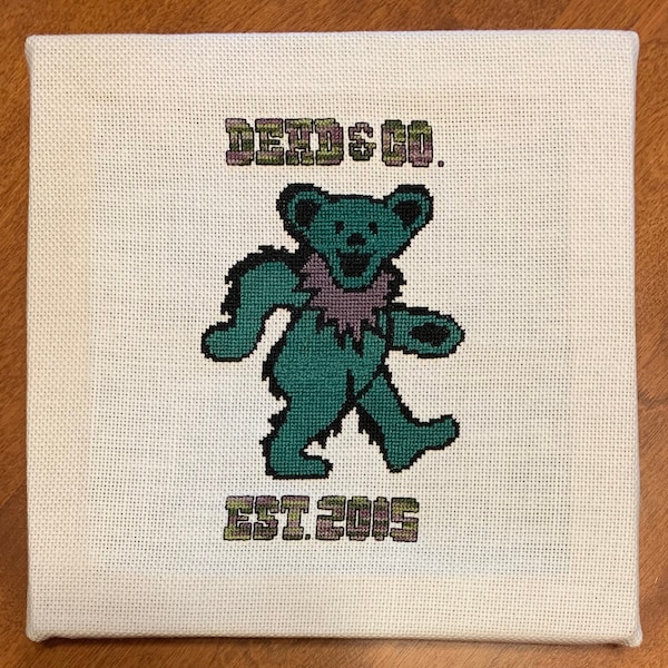 Grateful Dead Cross Stitch - Etsy