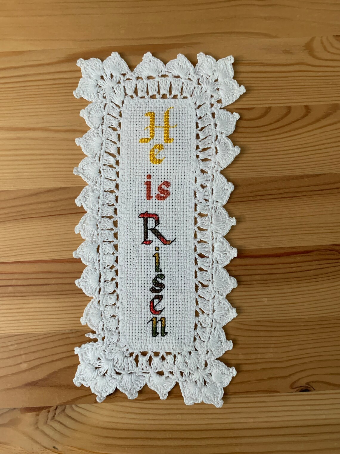 He is Risen Bookmark - Etsy