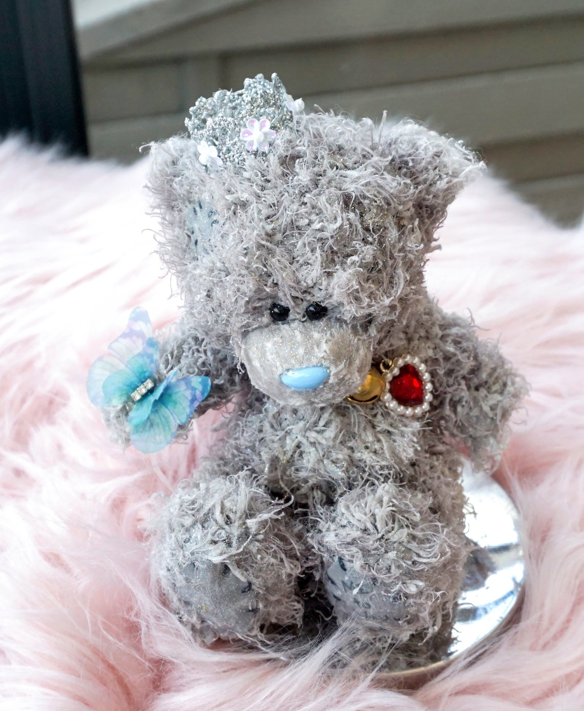 Made to Order Scented Wax Dipped Plush Bear- Tatty Teddy @ 7" # Unique ...