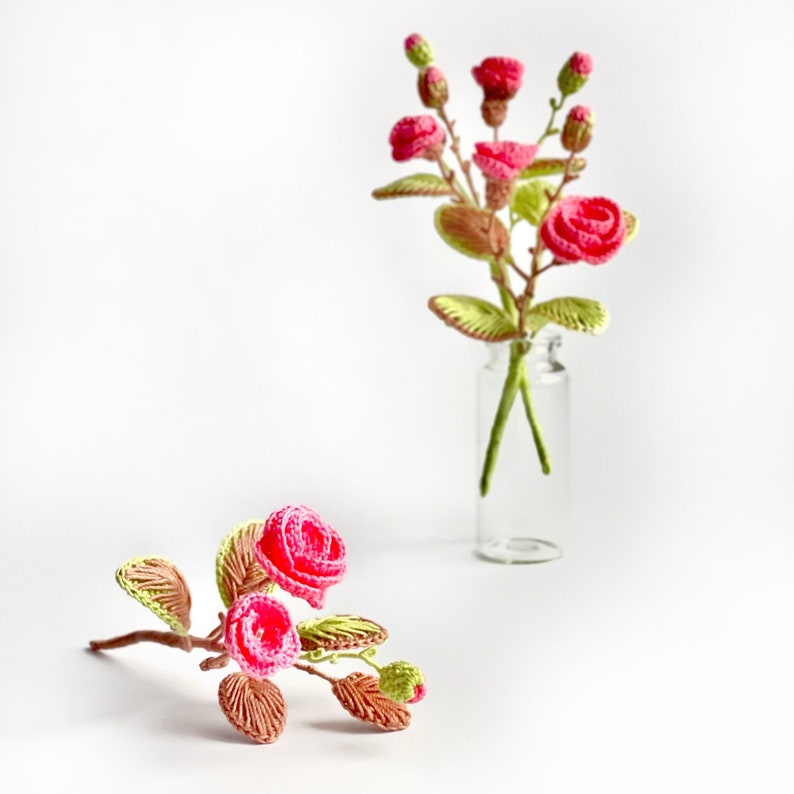 Pink Minimalist Roses Bunch of Flowers Miniature Spray Rose Floral ...