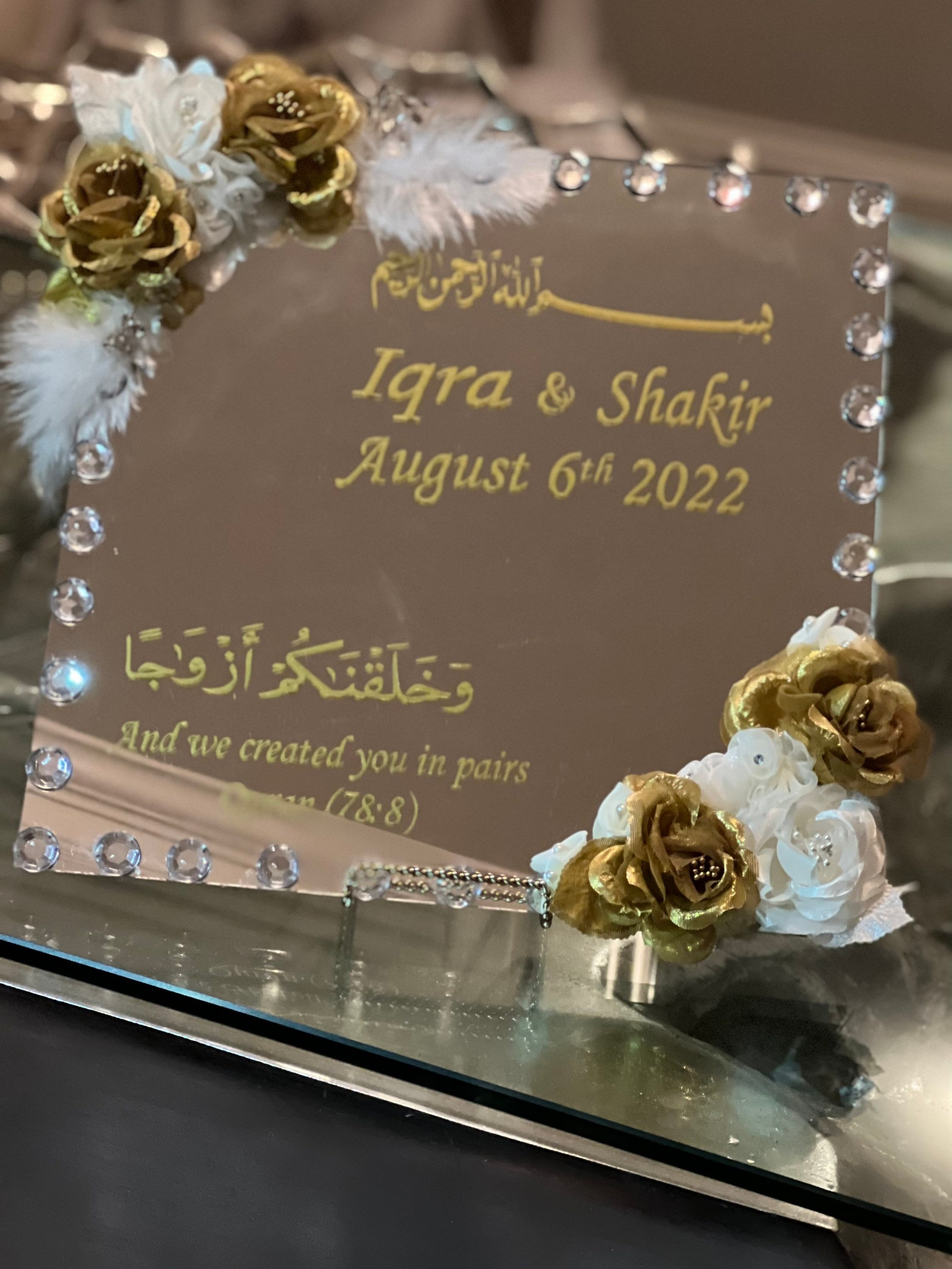 Nikkah Tray Nikkah Gifts Nikkah Signnikkah Pens Islamic - Etsy