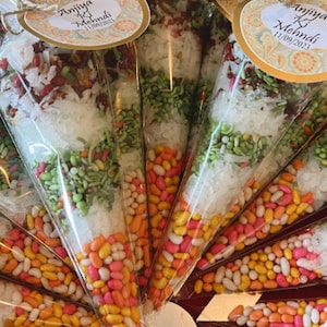 Saunf Favors, Saunf Cones , Mehndi Favors, Indian Wedding Favor ...