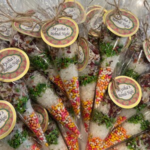 Saunf Cones, Indian Wedding Favors, Mehndi Sangeet, Party Favors - Etsy