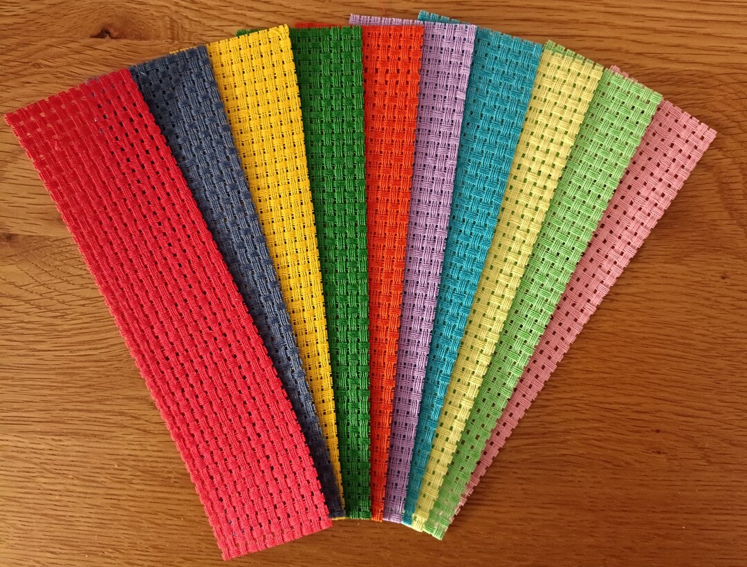 Binca Bookmark Blanks 6 Count Cross Stitch Needlework Fabric - Etsy