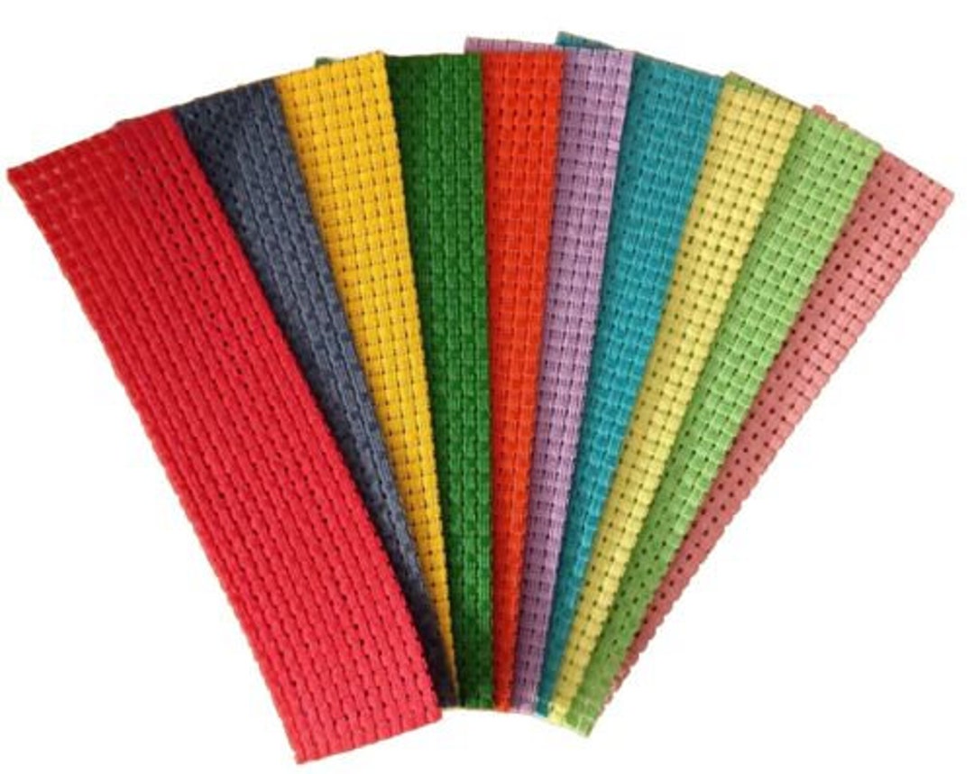 Binca Bookmark Blanks 6 Count Cross Stitch Needlework Fabric White ...