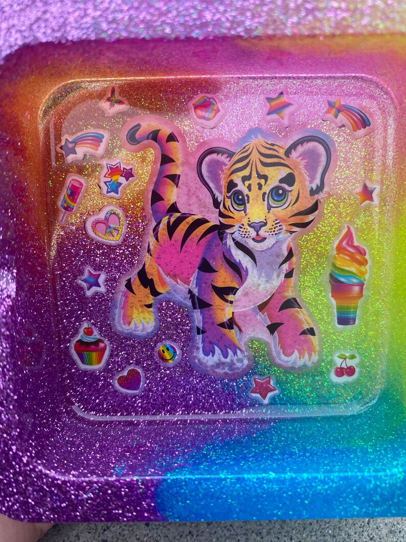 Lisa Frank Tiger Ashtray - Etsy
