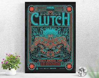 Clutch Concert Poster - Etsy