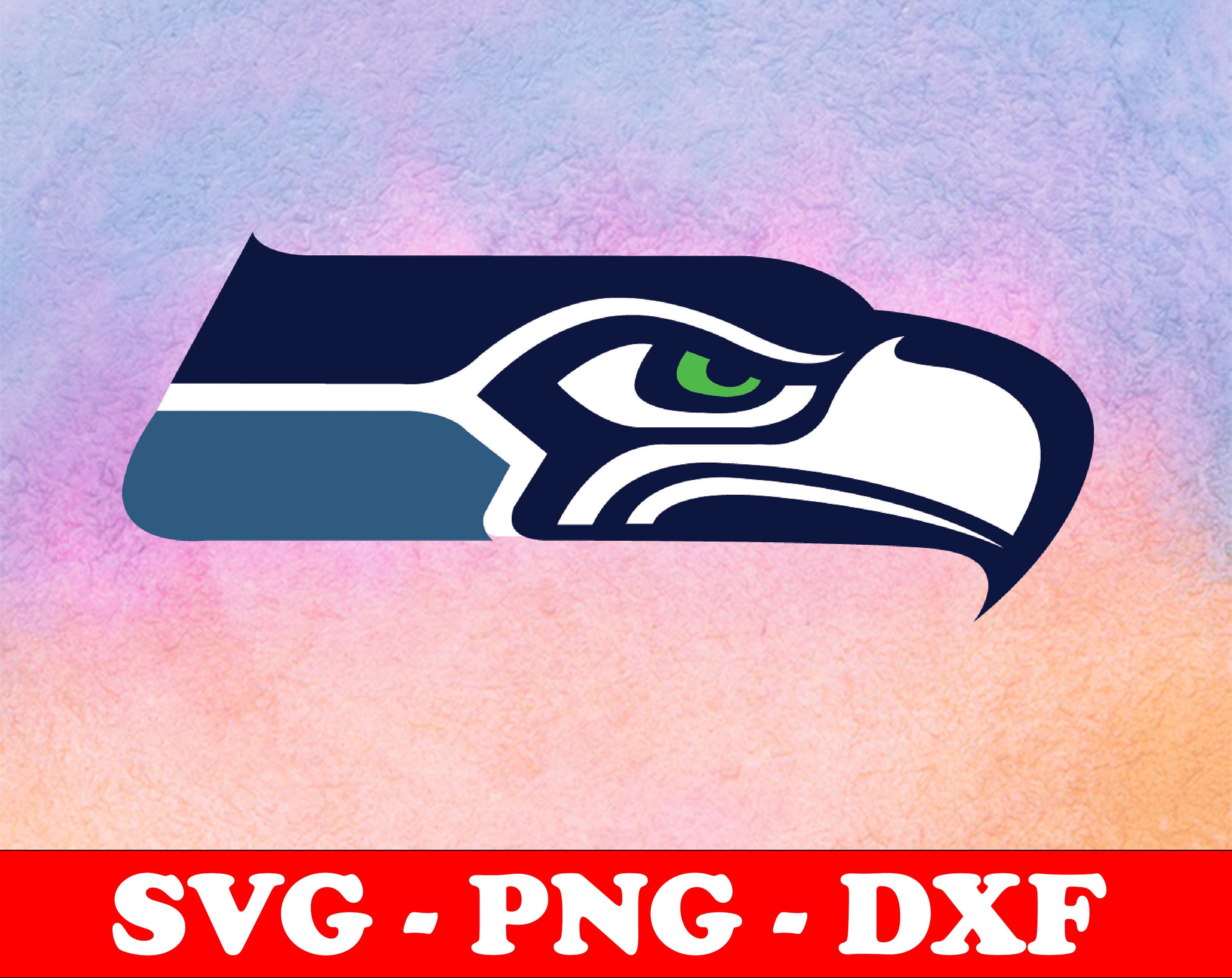 Seattle Seahawks logo svg png dxf NFL football logo svg | Etsy