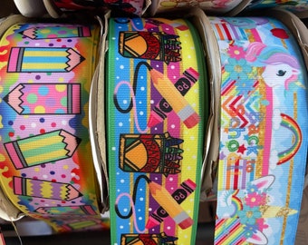 Back to School Ribbon - Etsy