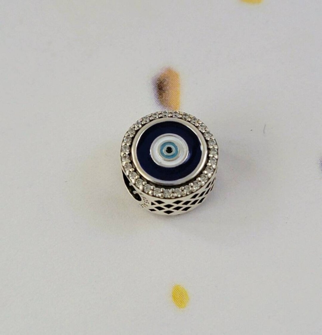 New Pandora Charm Authentic Evil Eye Double S925 - Etsy