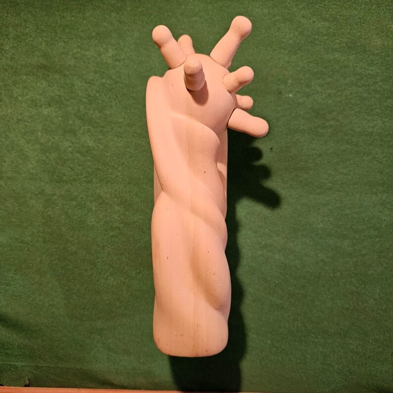 Carving Body With Complex Head, Contemplation in the Time of Corona - Etsy