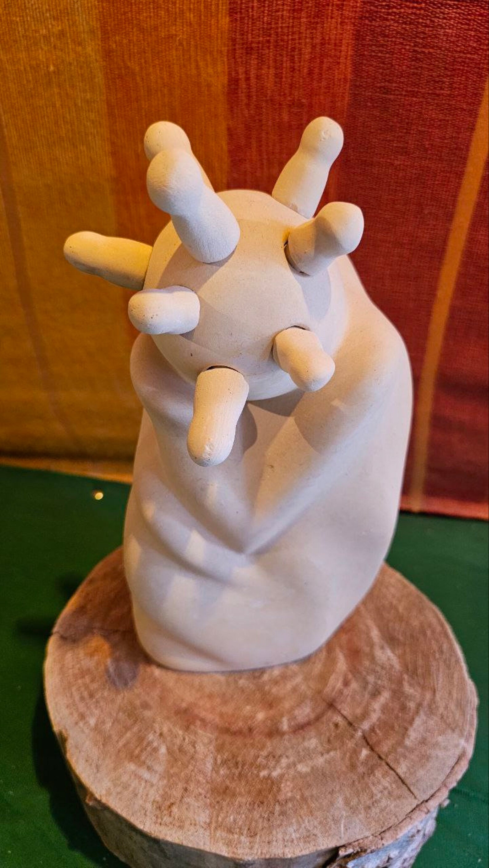 Carving Body With Complex Head, Contemplation in the Time of Corona - Etsy