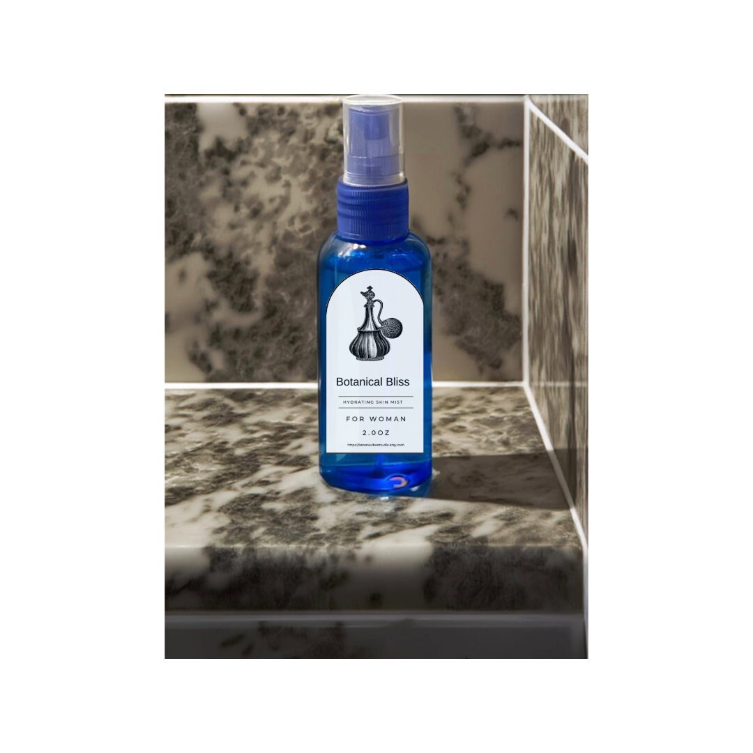 Botanical Bliss Hydrating Skin Mist Natural Radiance Elixir for Glowing ...