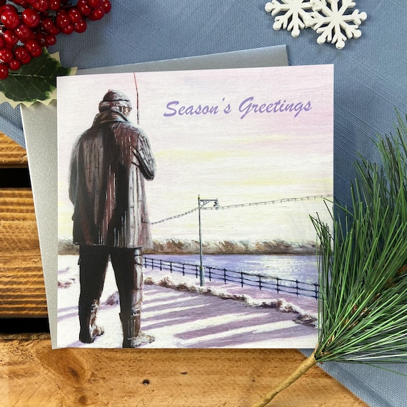 Filey Christmas Card Filey Beach Card Filey Brigg Filey - Etsy