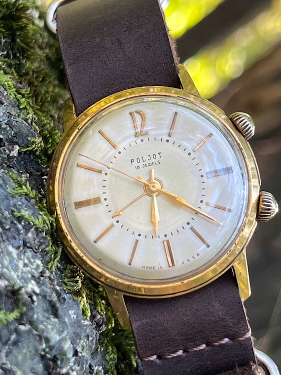 Poljot Signal (export) watch USSR 1970s Serviced! Vin… - Gem