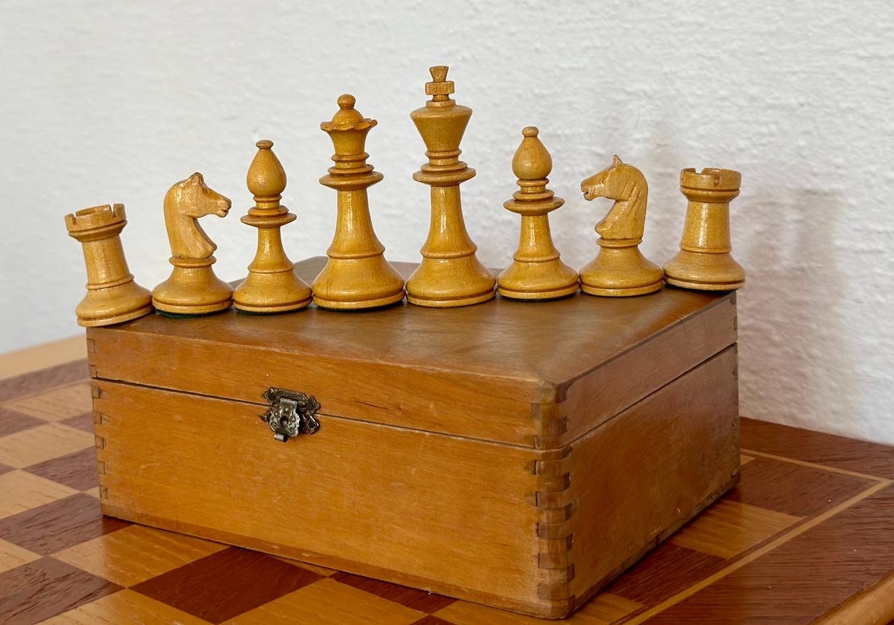 Vintage 70s German Chess Set in Good Condition. Great Gift for Men ...