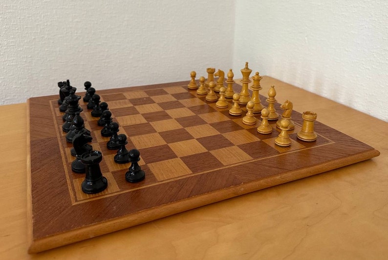 Vintage 70s German Chess Set in Good Condition. Great Gift for Men ...